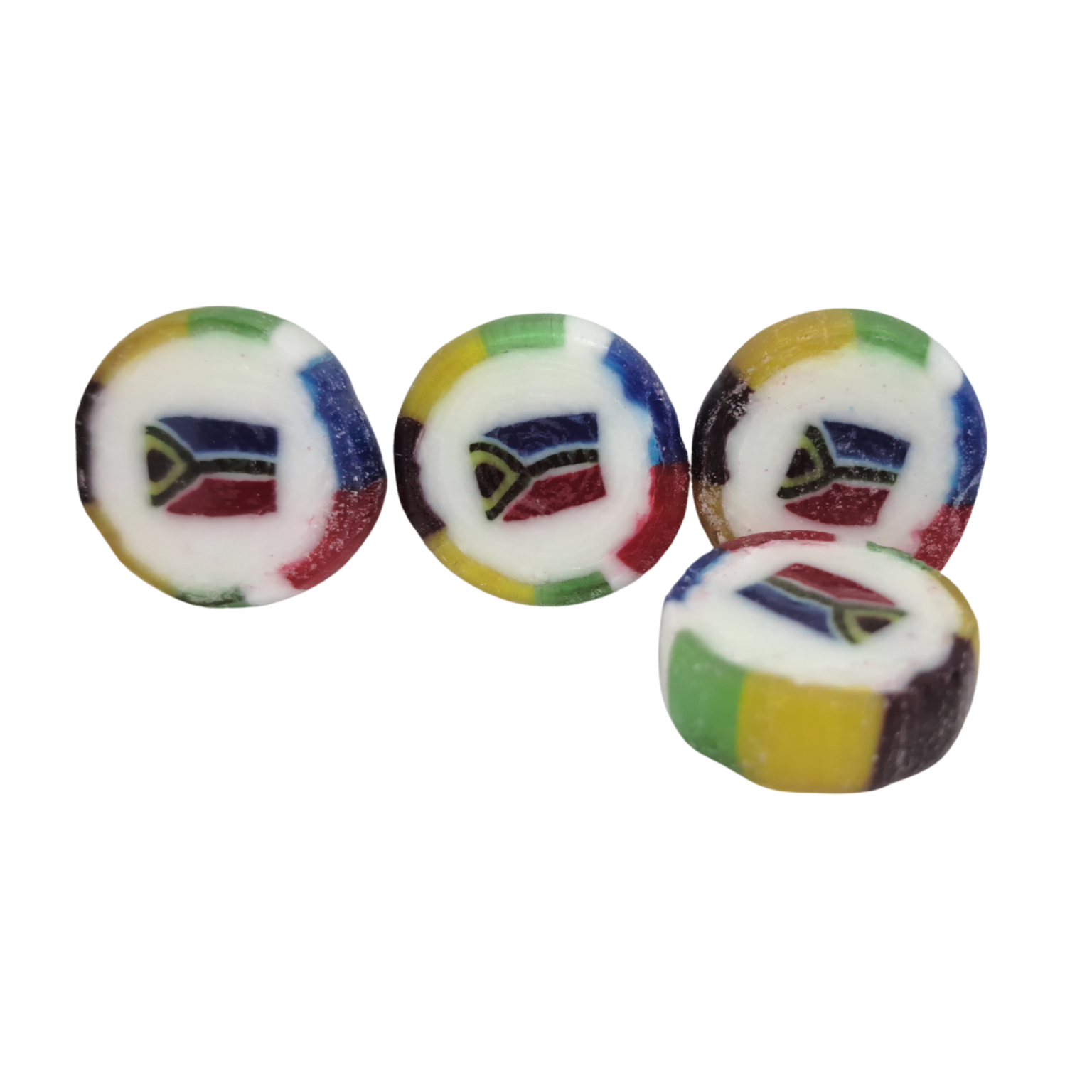 SA Flag 🇿🇦 - Individually Wrapped Rock Candy - Yimmys Candy
